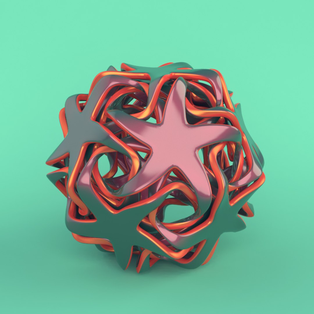 Dodecahedron Abstract Model - TurboSquid 1636173