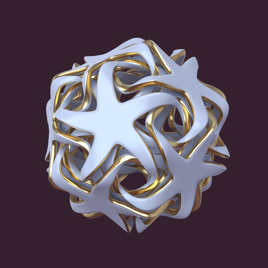 Dodecahedron Abstract Model - TurboSquid 1636173