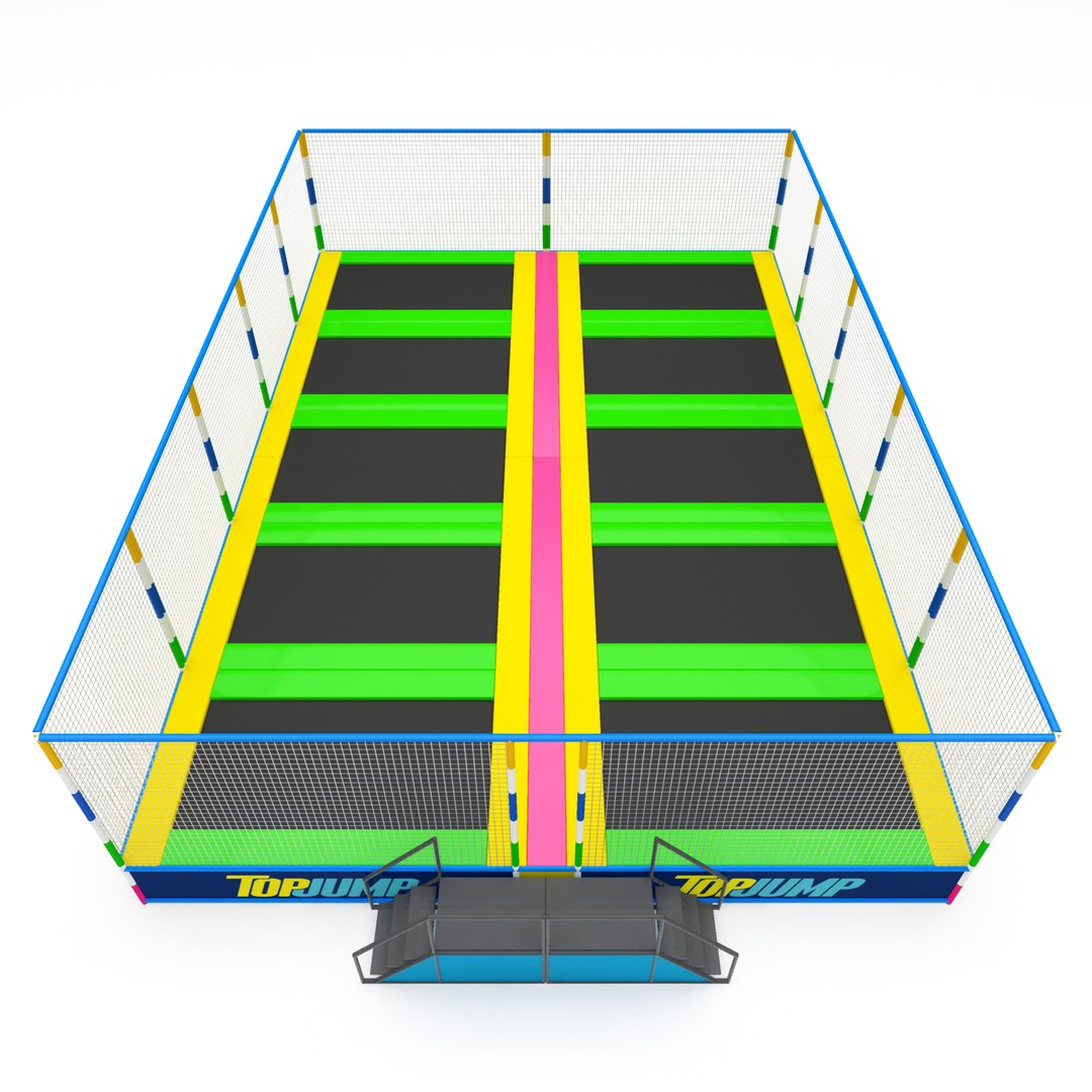 Trampoline 3D - TurboSquid 1769301