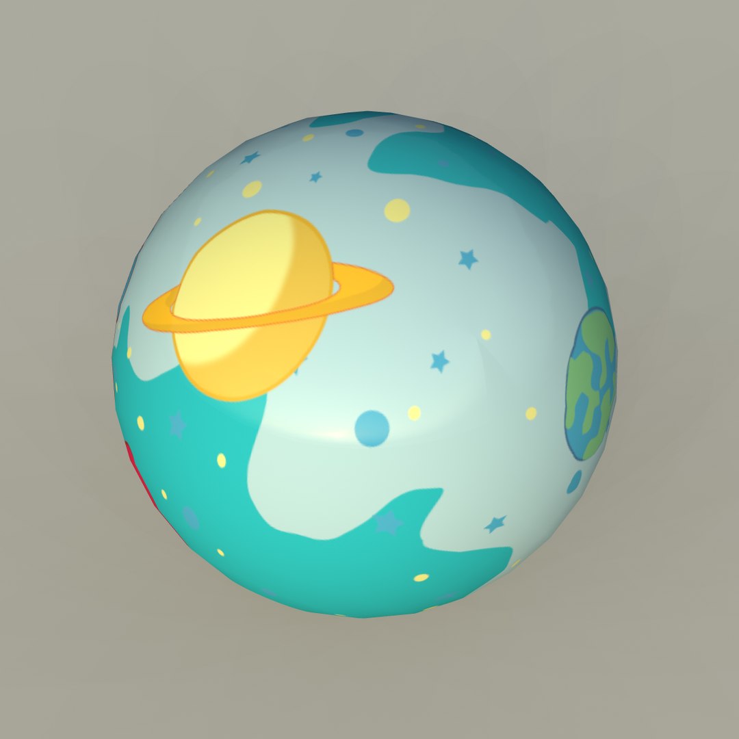 3d Space Ball Toy