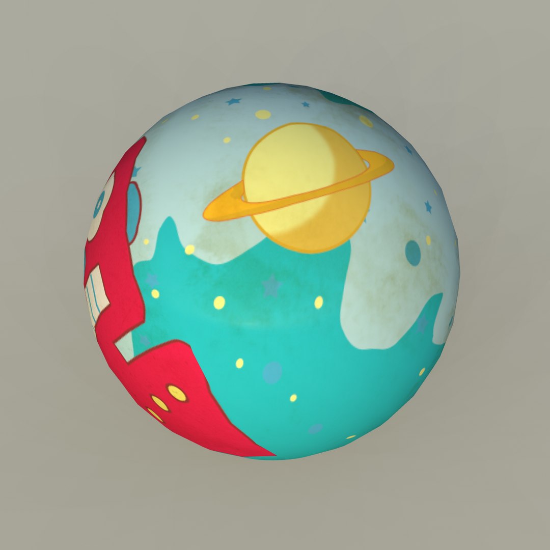 3d Space Ball Toy