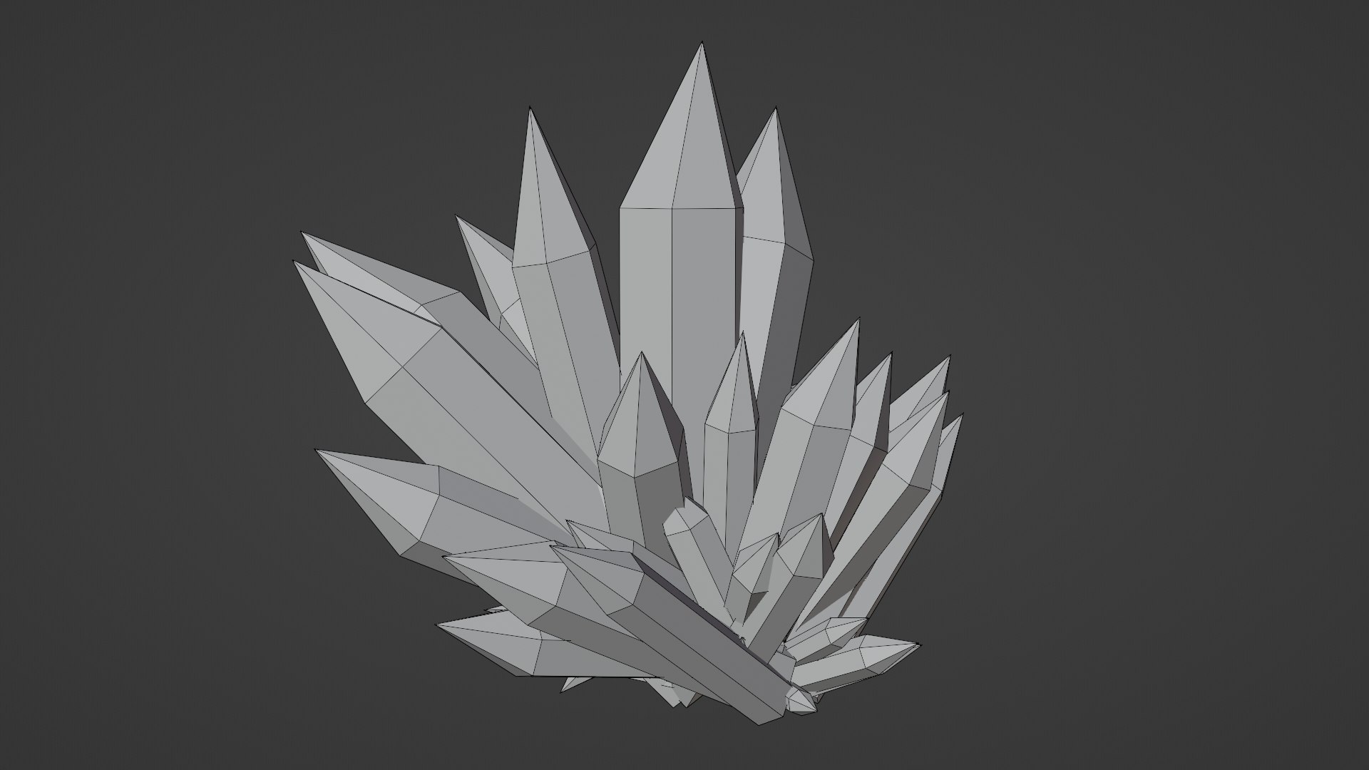 Blue Crystals 3D model - TurboSquid 2030367