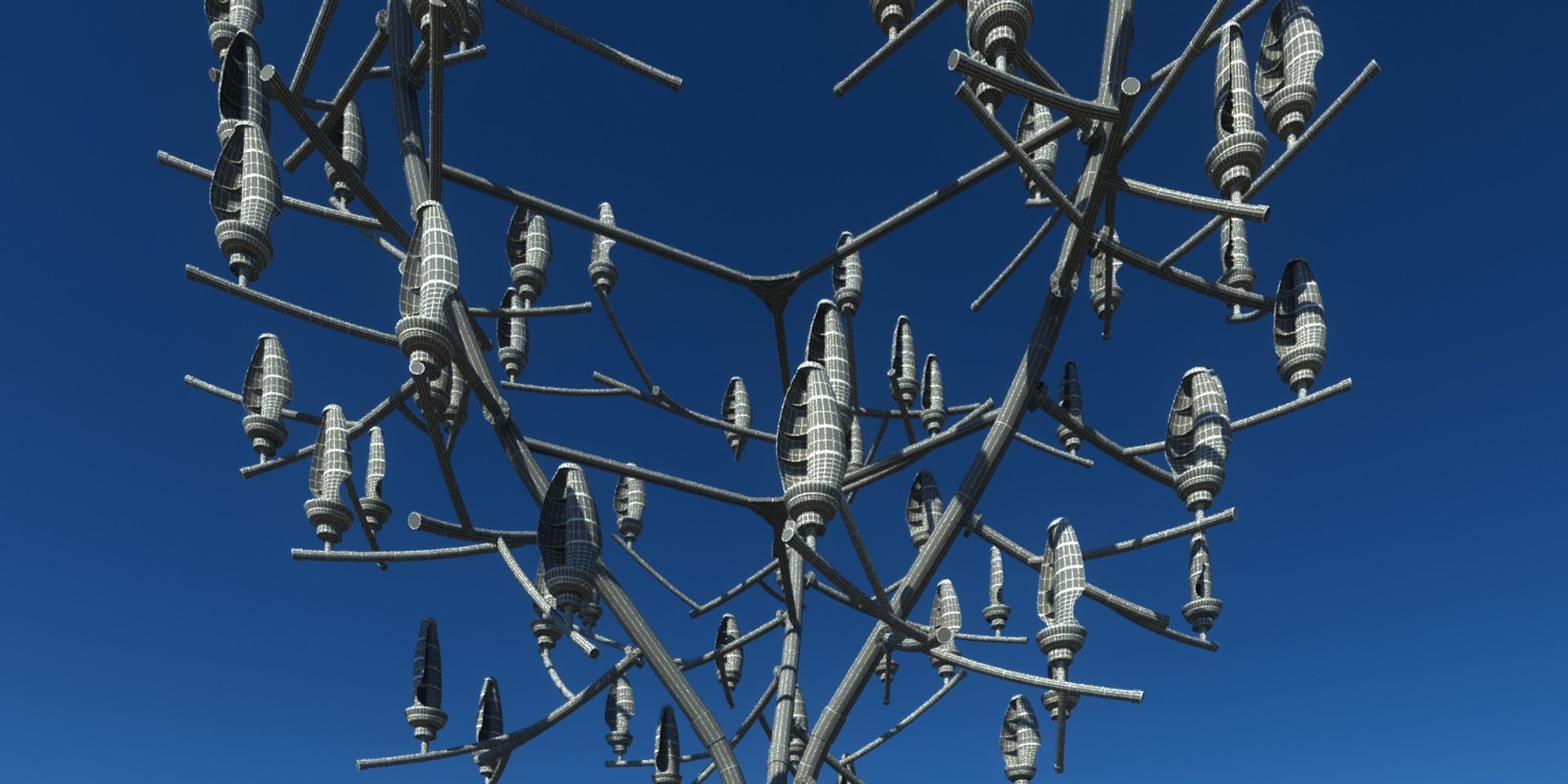3d Wind Tree