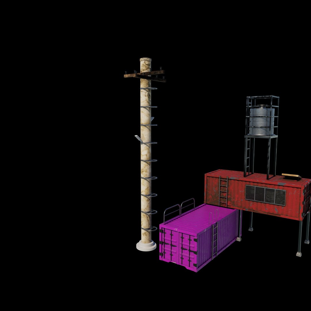 3D Shipping Container House 3D Model - TurboSquid 2398986