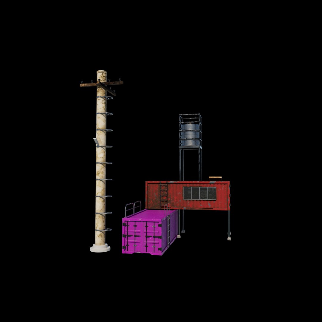 3D Shipping Container House 3D Model - TurboSquid 2398986