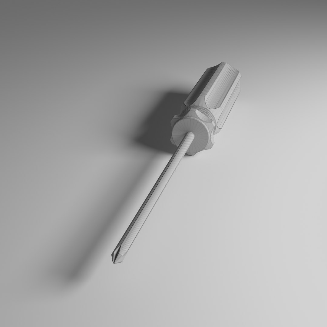 3D Philip Head Screwdriver - TurboSquid 1370047