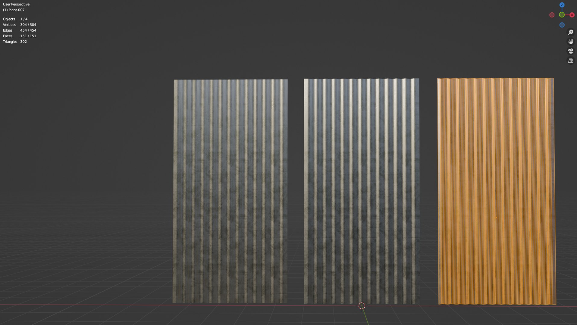 3D Corrugated Galvanized Sheets - TurboSquid 1978037