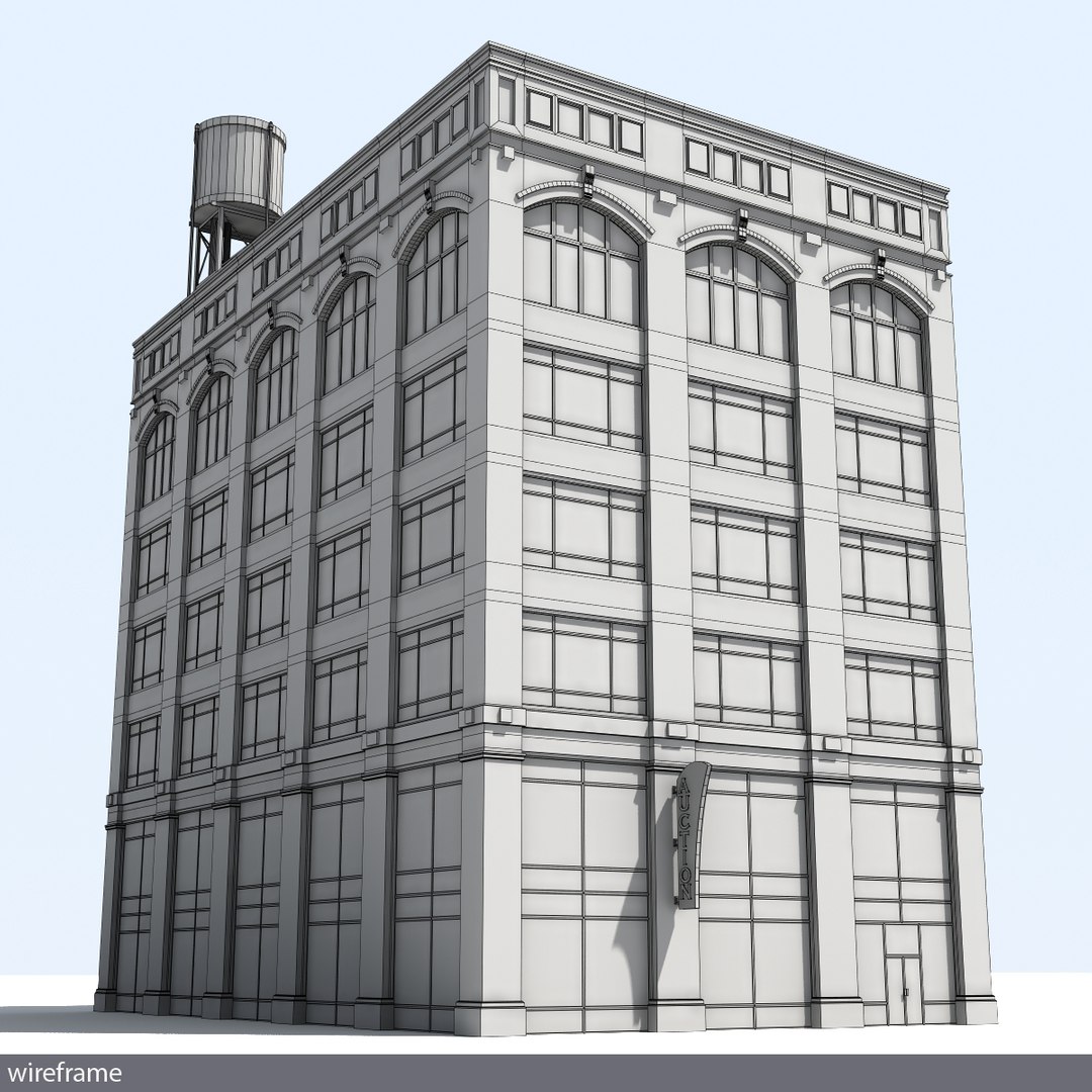3d Lwo Detroit Building