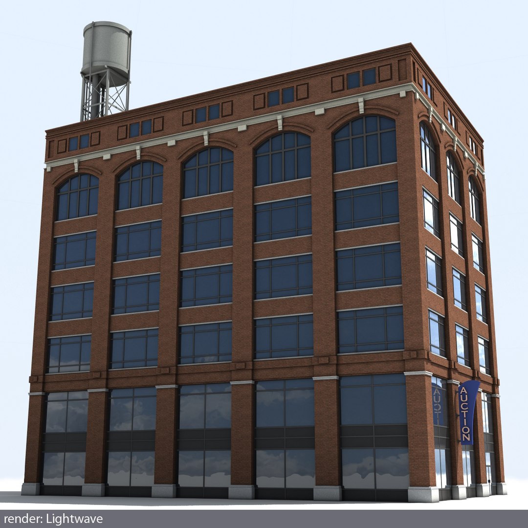 3d Lwo Detroit Building