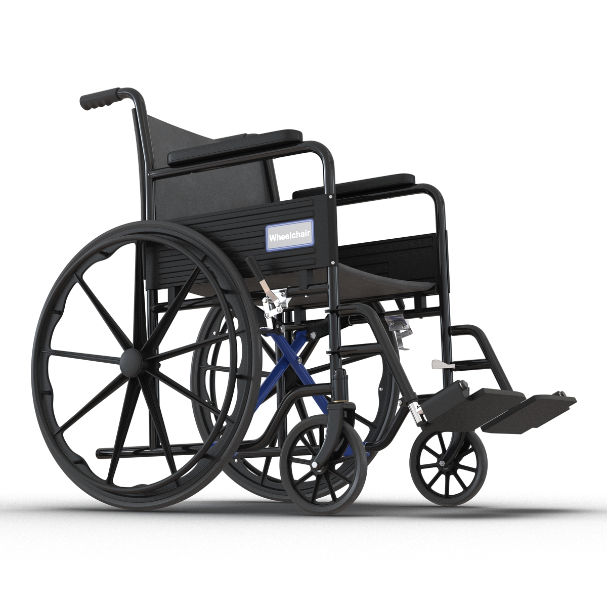 3D wheelchair rigged generic model - TurboSquid 1504553