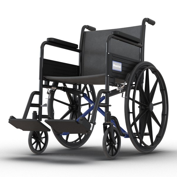 3D wheelchair rigged generic model - TurboSquid 1504553