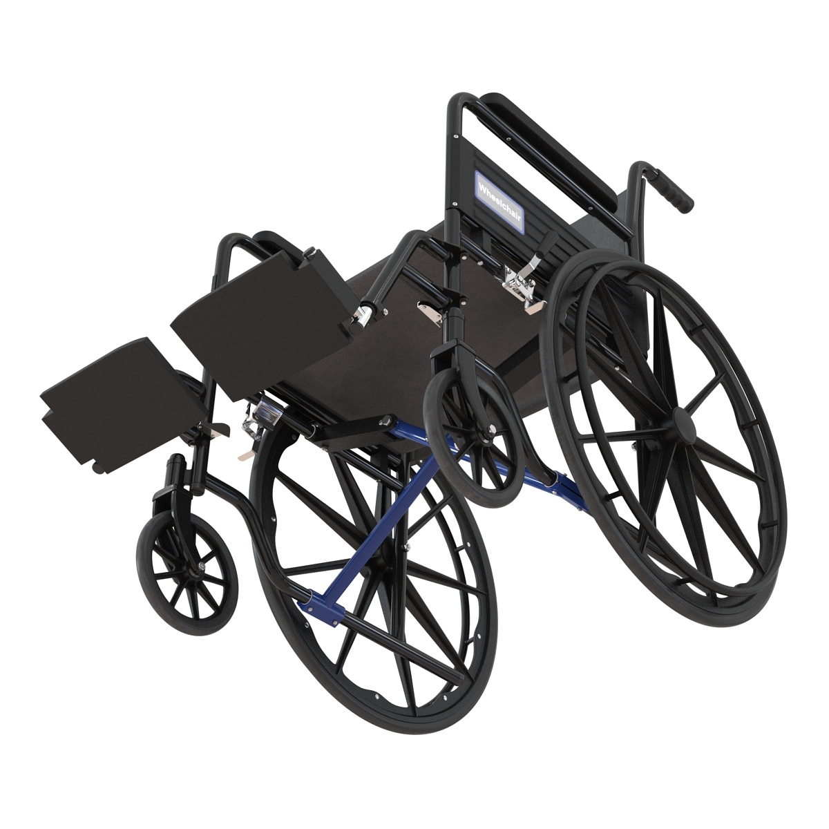 3D wheelchair rigged generic model - TurboSquid 1504553