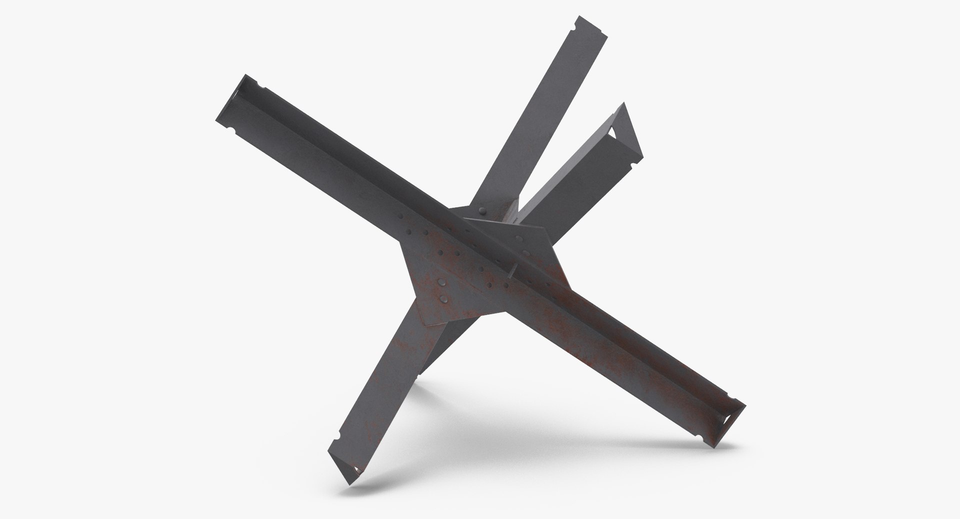 Hedgehog Obstacles Wwii 03 3d Max