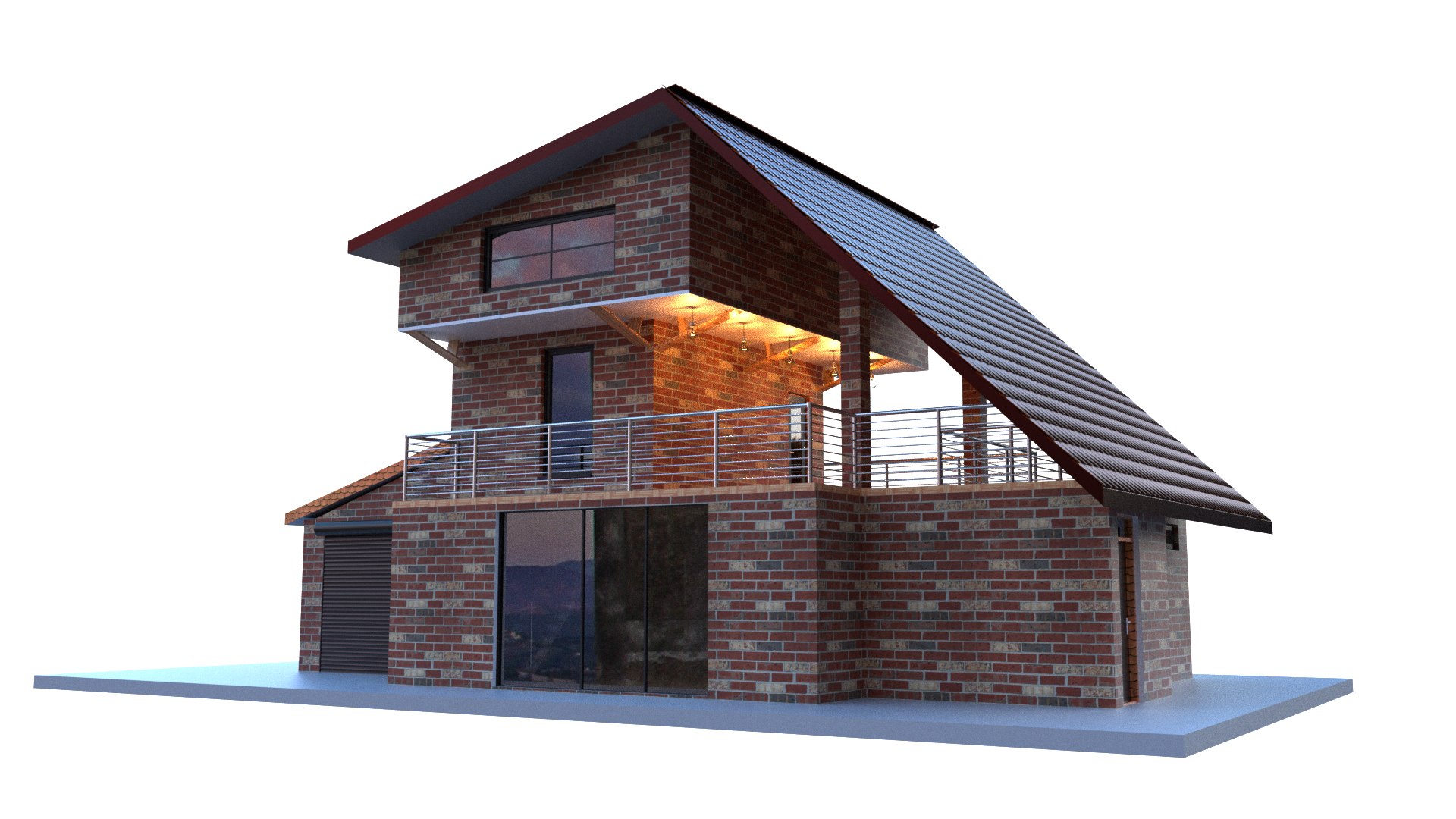 House Drawing 3D Model - TurboSquid 1759186