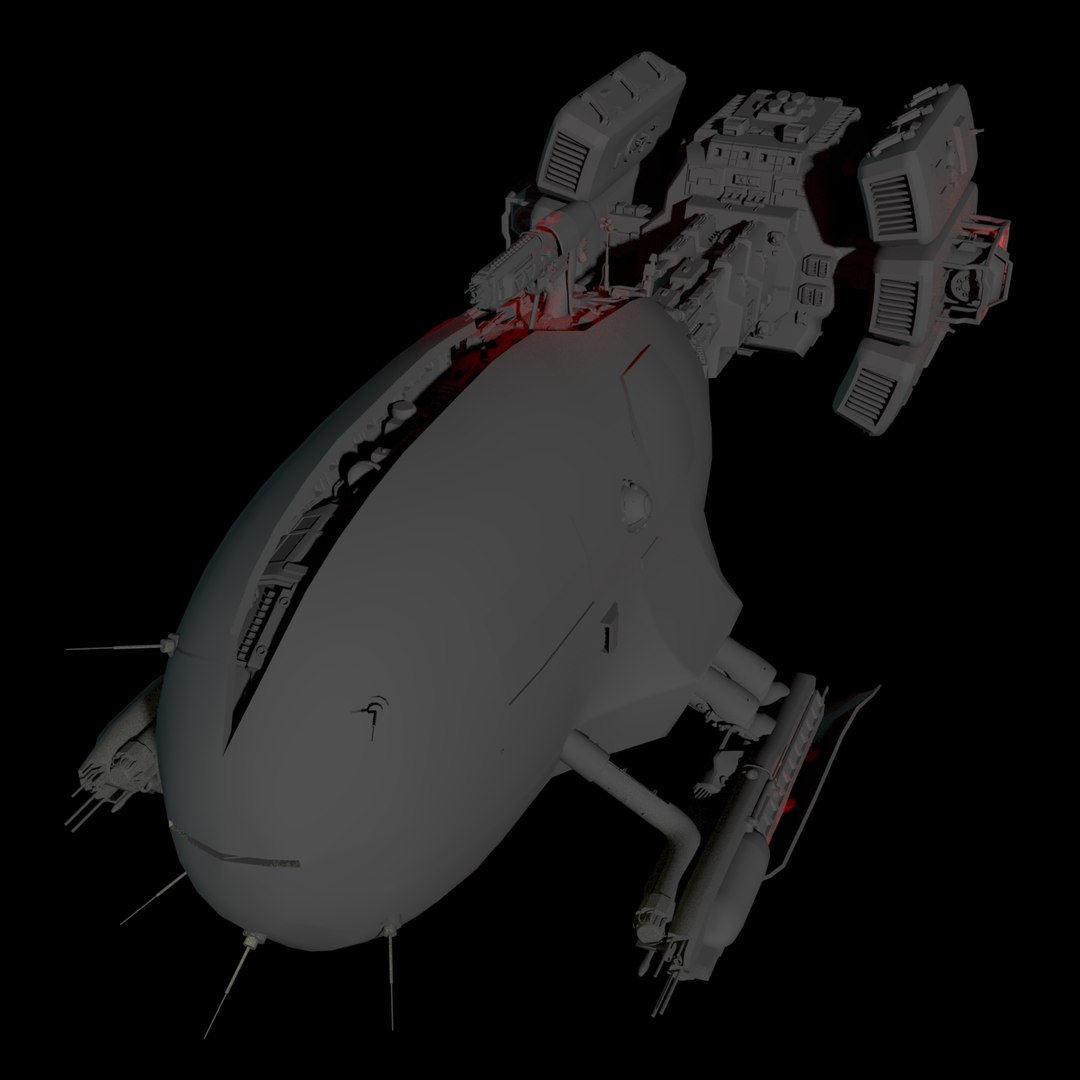 3D Star Freighter 03 Model - TurboSquid 2186746