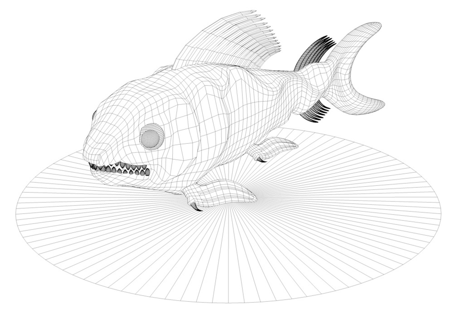 3D Fish Model - TurboSquid 1438656