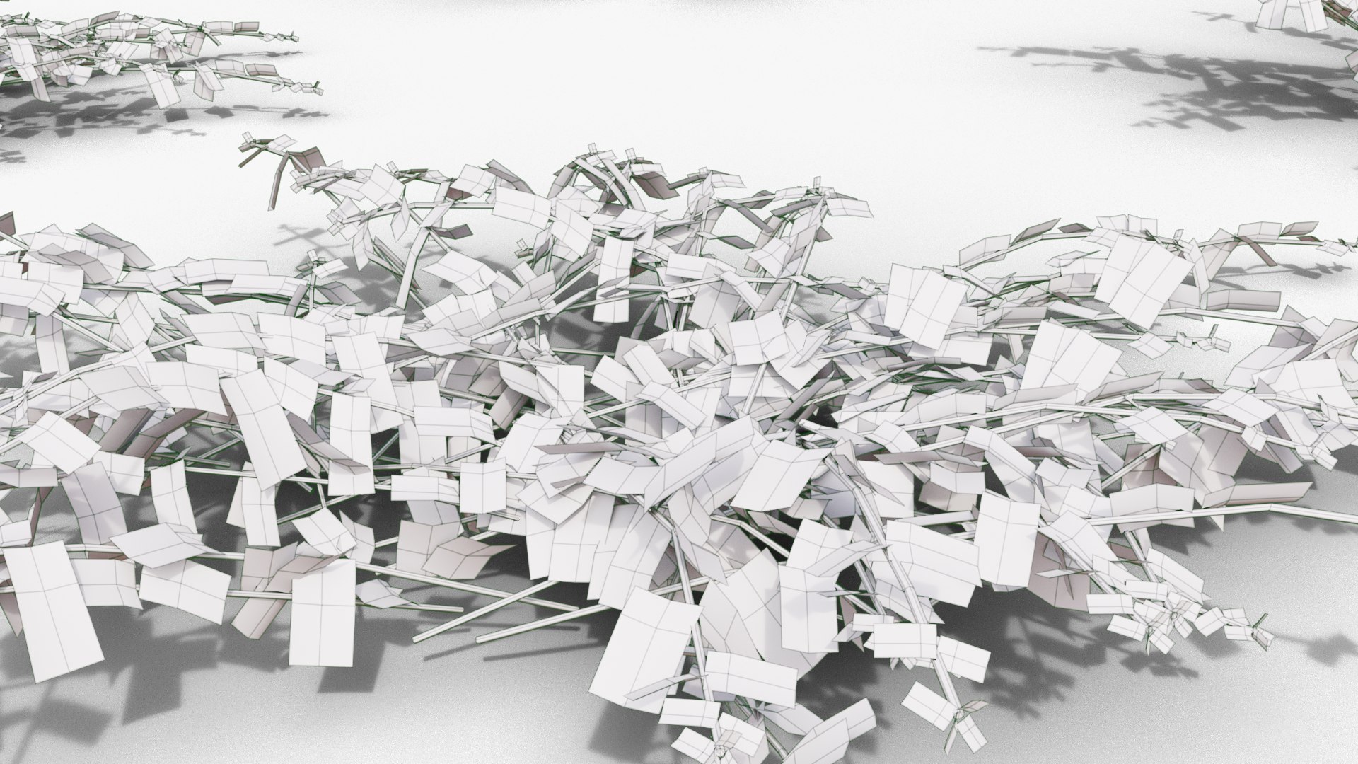 Vinca minor model - TurboSquid 1833173