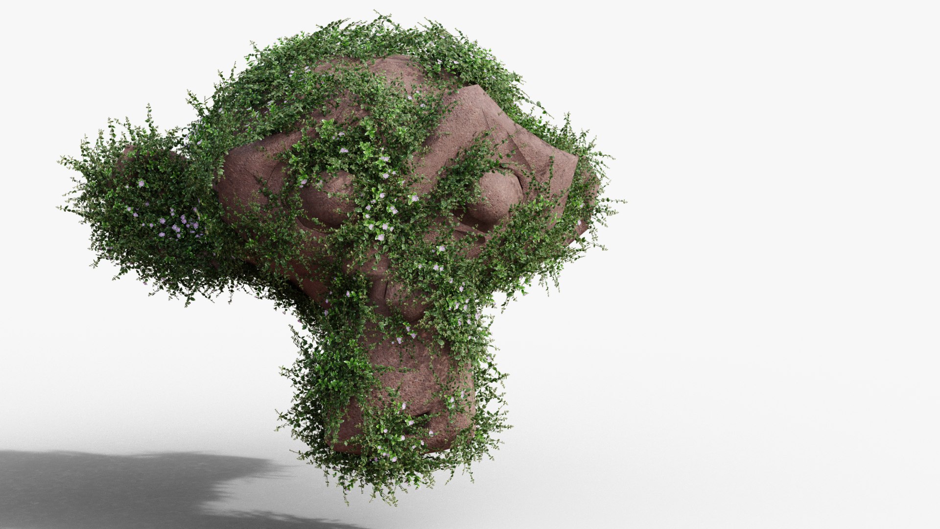 Vinca minor model - TurboSquid 1833173