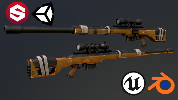 Free STL Gun Models | TurboSquid