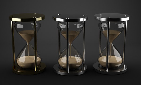 3d sand timer