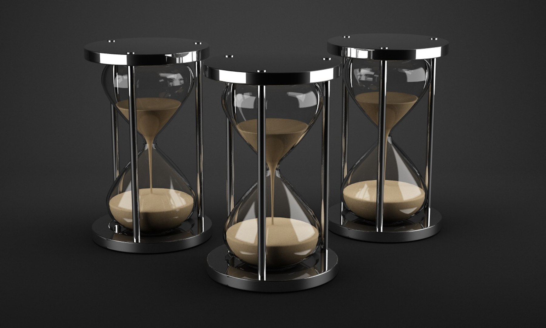 3d Sand Timer
