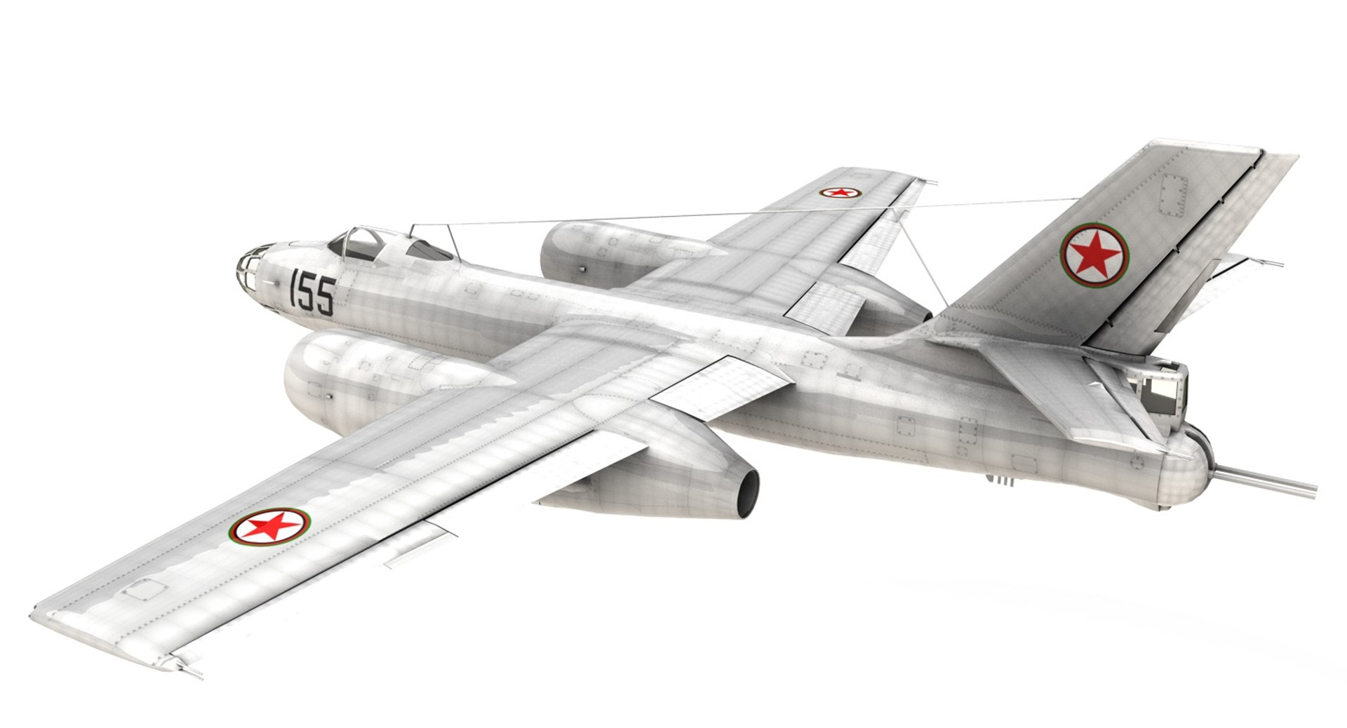 3D Ilyushin Il-28 Beagle Bomber Model - TurboSquid 1166359