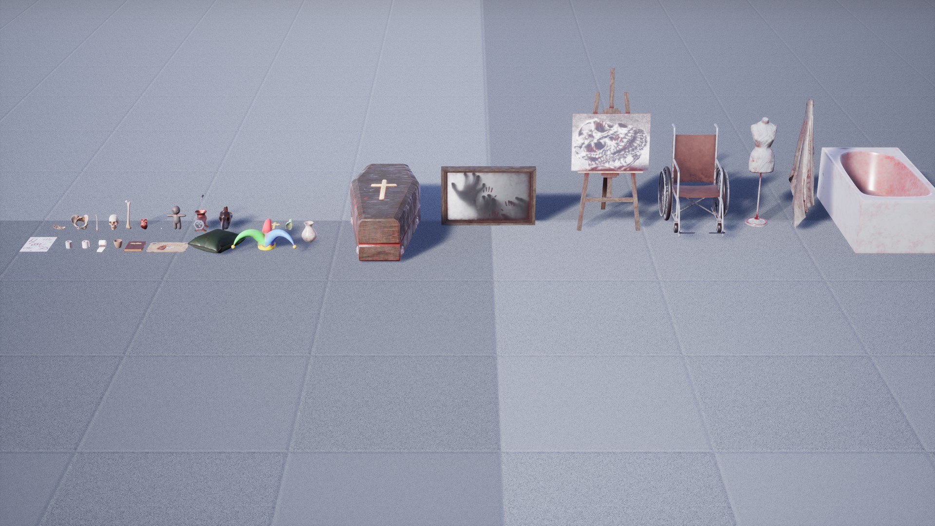3D Horror Props 45 Assets - TurboSquid 2198612