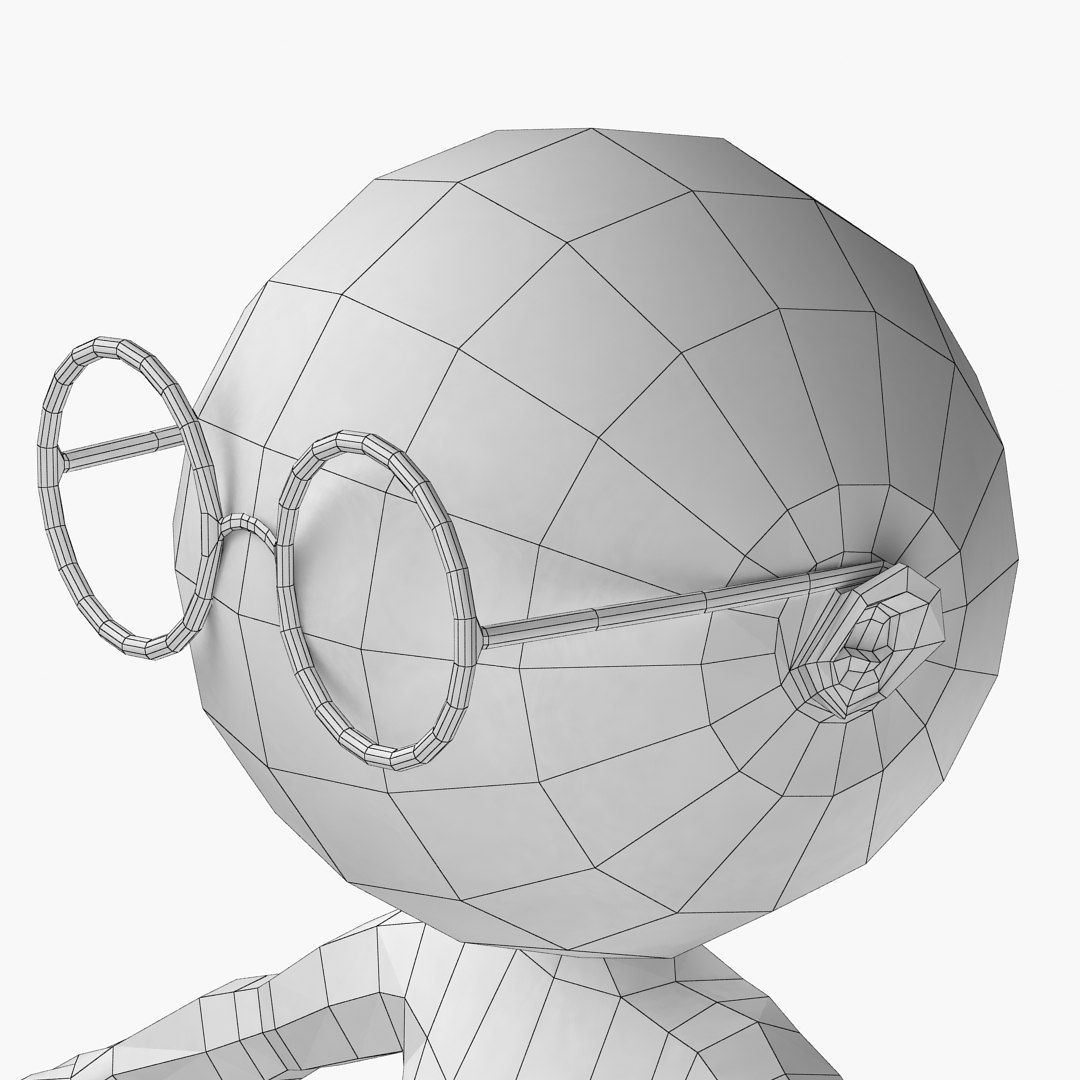 3D Generic Cartoon Character - TurboSquid 1245990