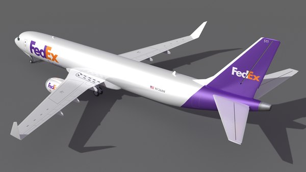 modelo 3d Fedex Airlines Avión Avión Genérico - TurboSquid 1469776