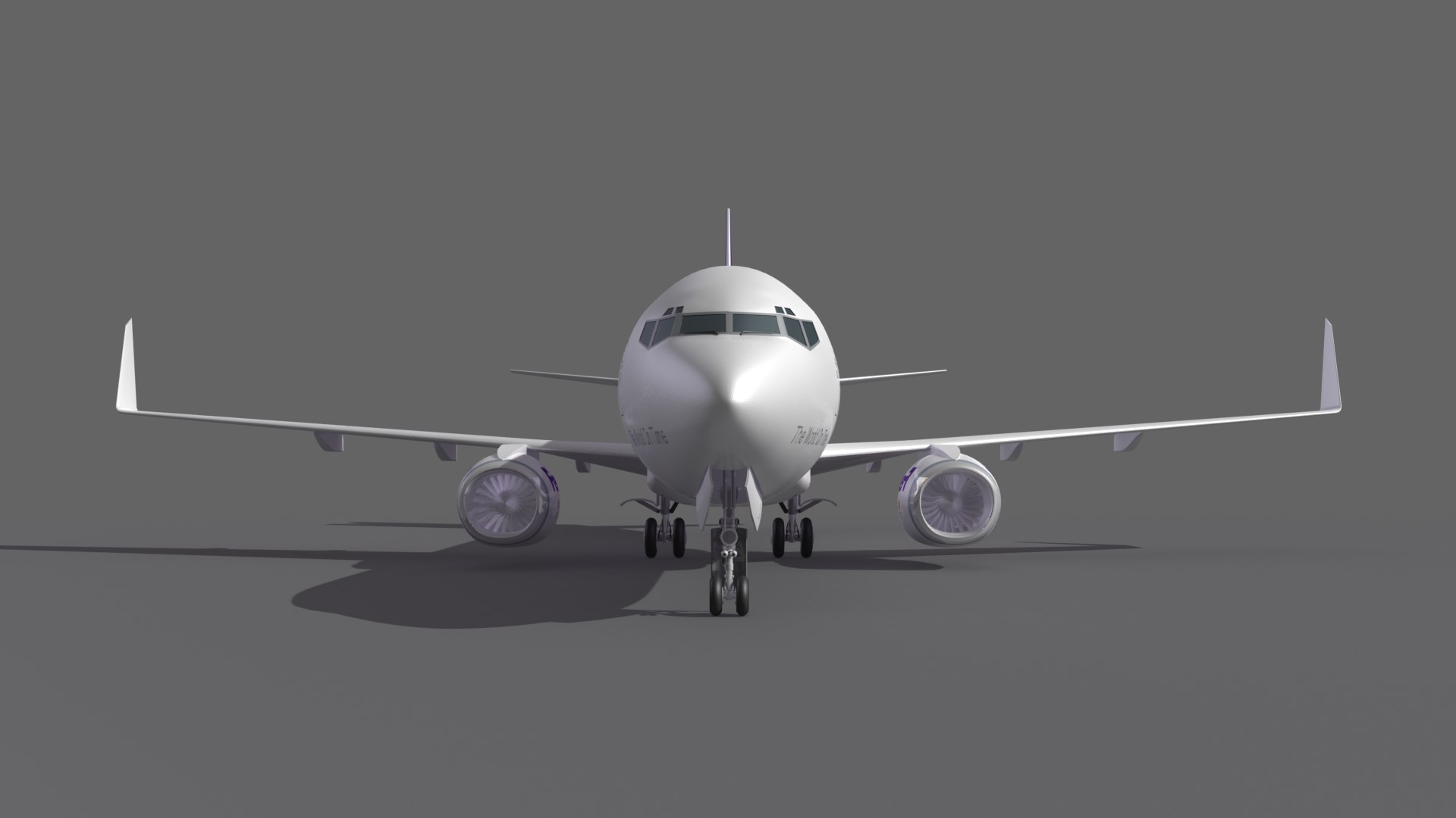 Fedex Airlines Airplane Generic 3D Model - TurboSquid 1469776