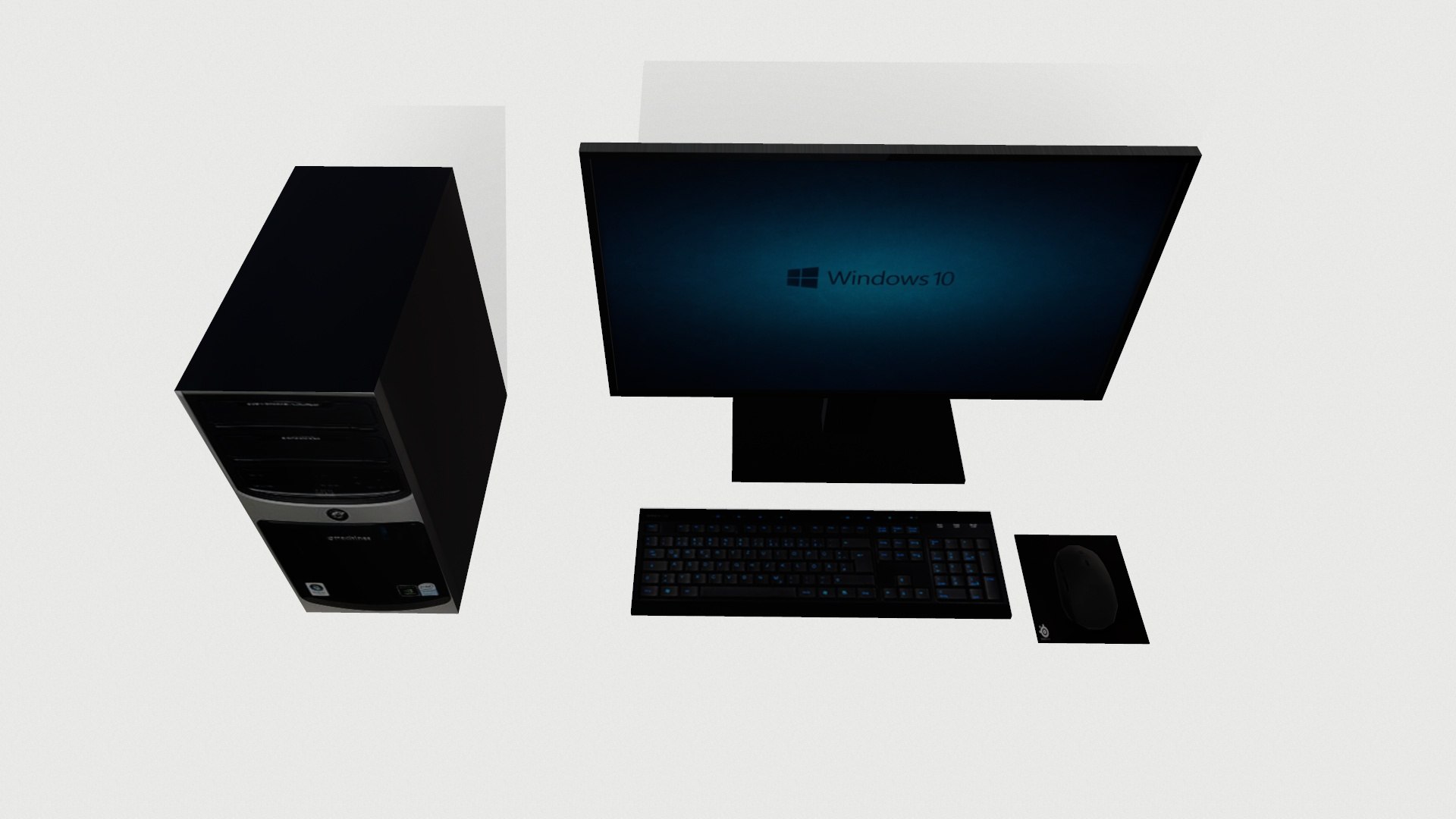 Desktop Computer 3D Model - TurboSquid 2298902