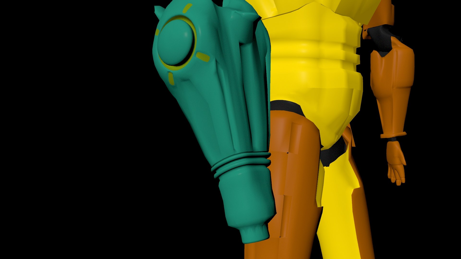 Metroid Samus Aran Character Rigged Model - TurboSquid 1576157