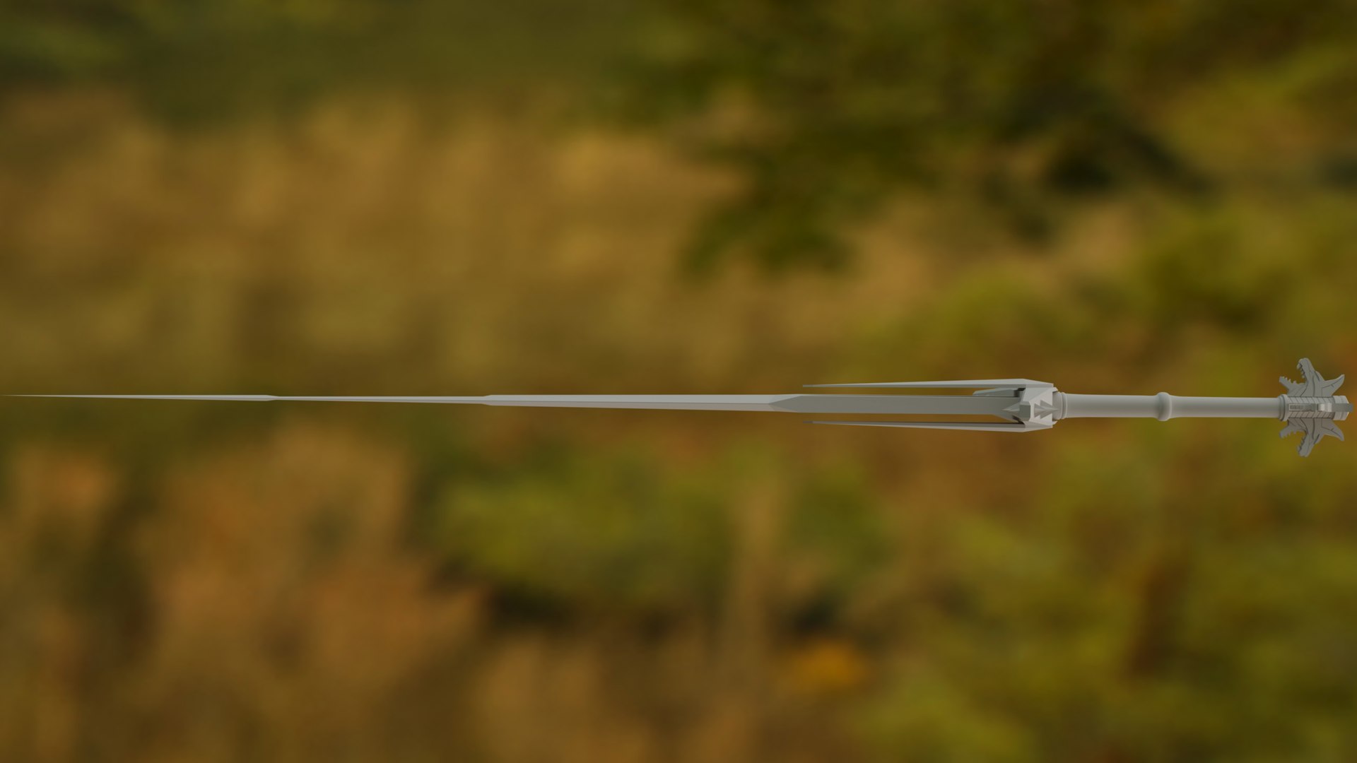 Aerondight Sword 3D Model - TurboSquid 1271058