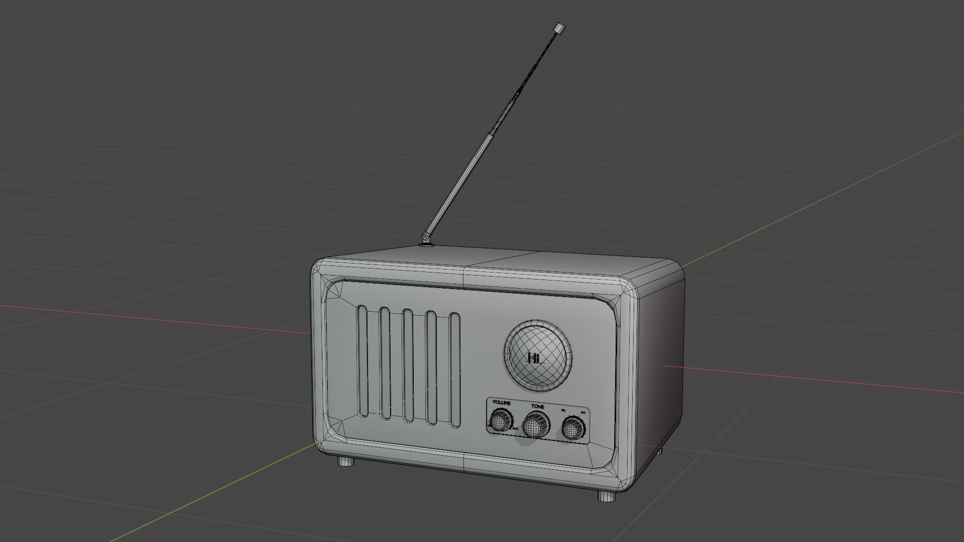 Radio 3D Model - TurboSquid 2034742
