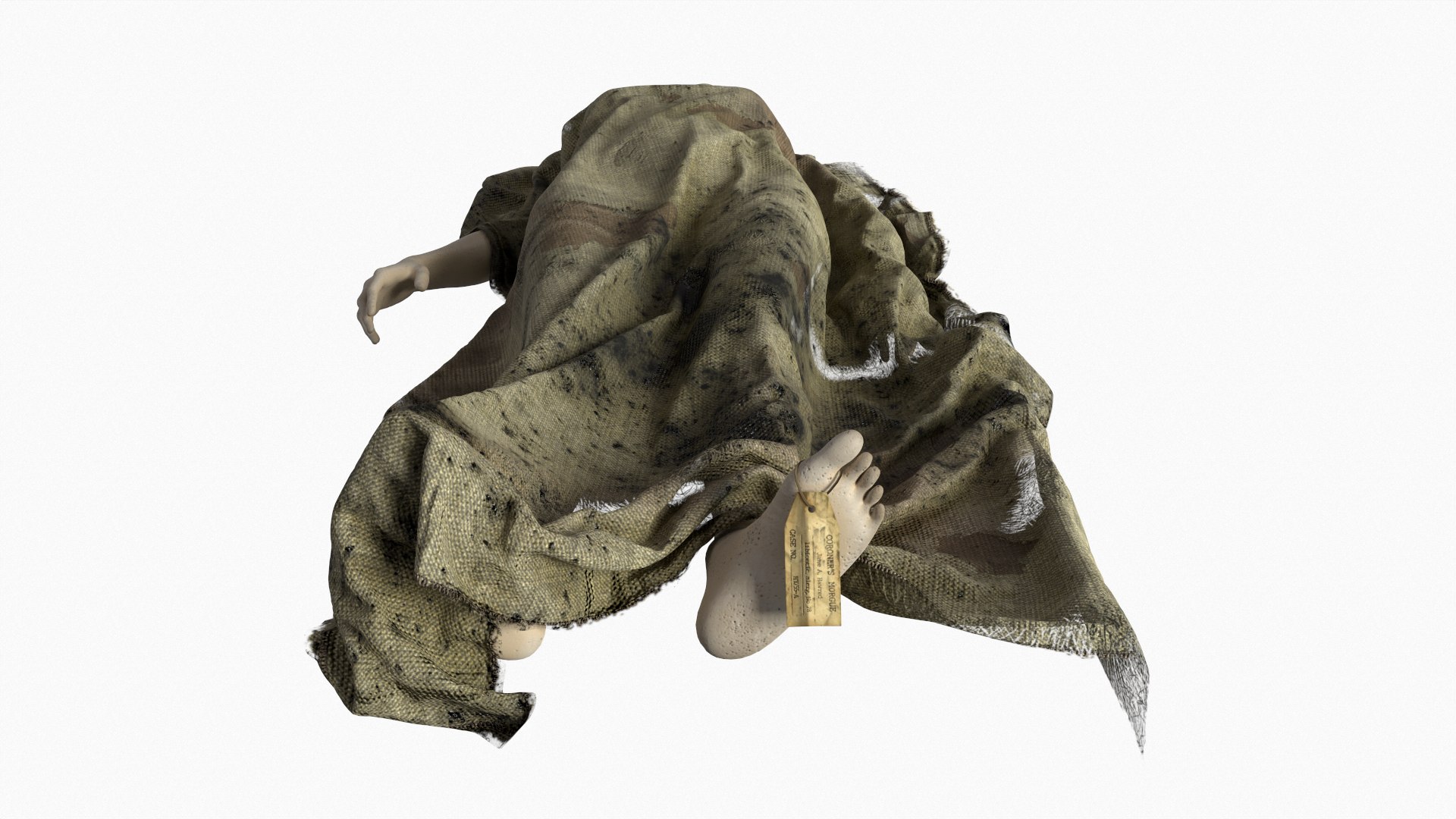 3D Stylized Dead Body Vol4 Model - TurboSquid 1872666