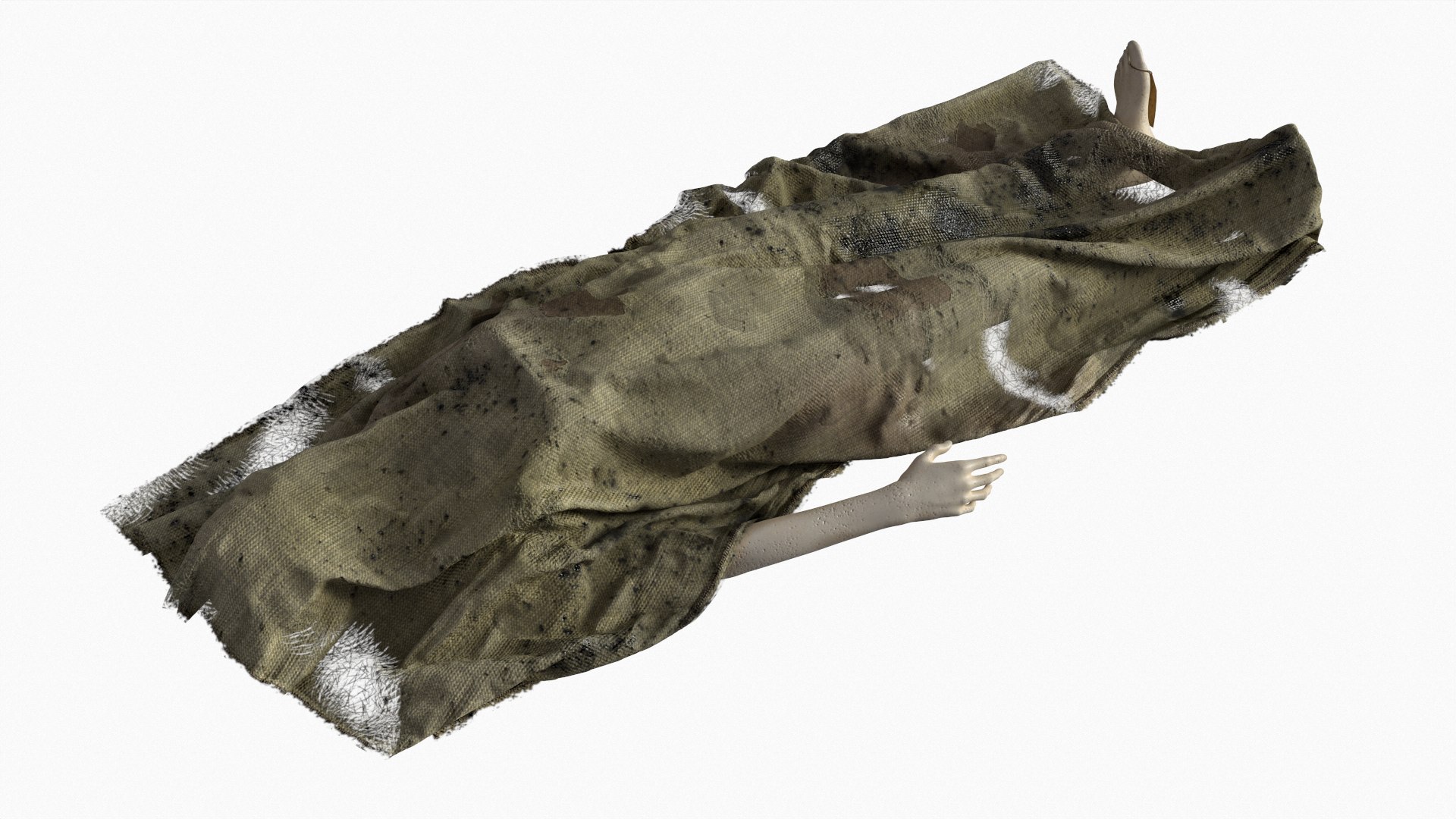 3D Stylized Dead Body Vol4 Model - TurboSquid 1872666