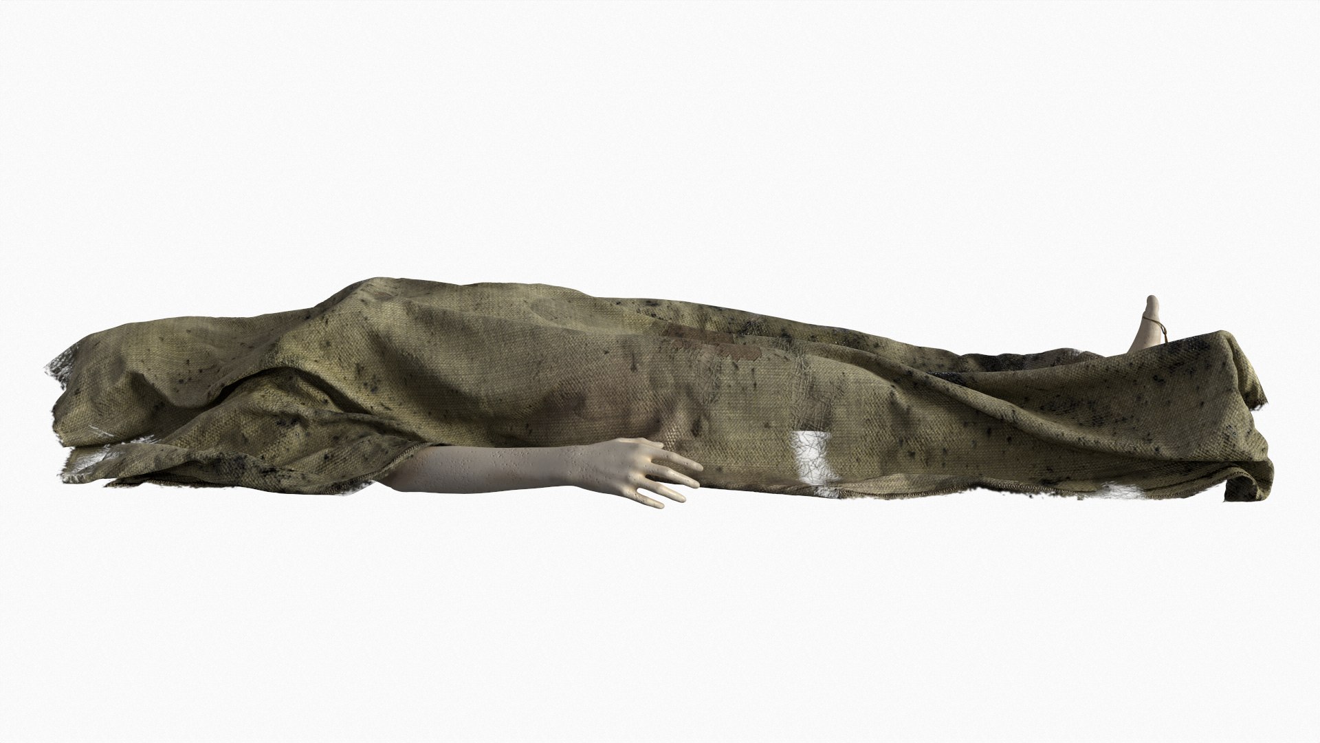 3D Stylized Dead Body Vol4 Model - TurboSquid 1872666
