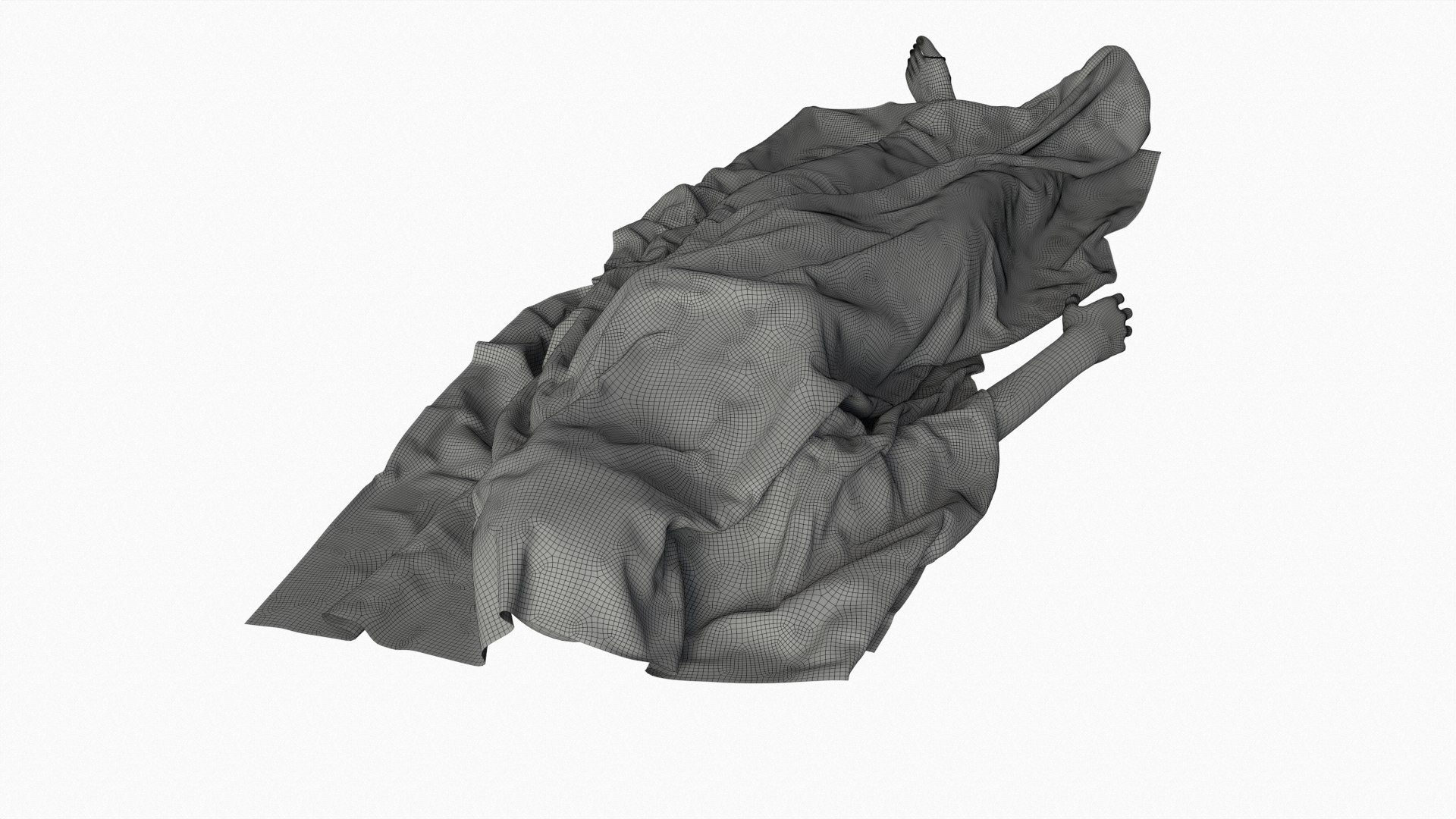 3D Stylized Dead Body Vol4 Model - TurboSquid 1872666