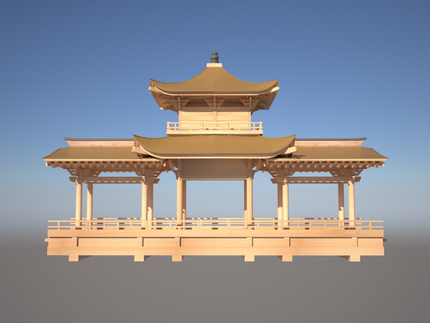 Chinese Bridge 3D Model - TurboSquid 1199309
