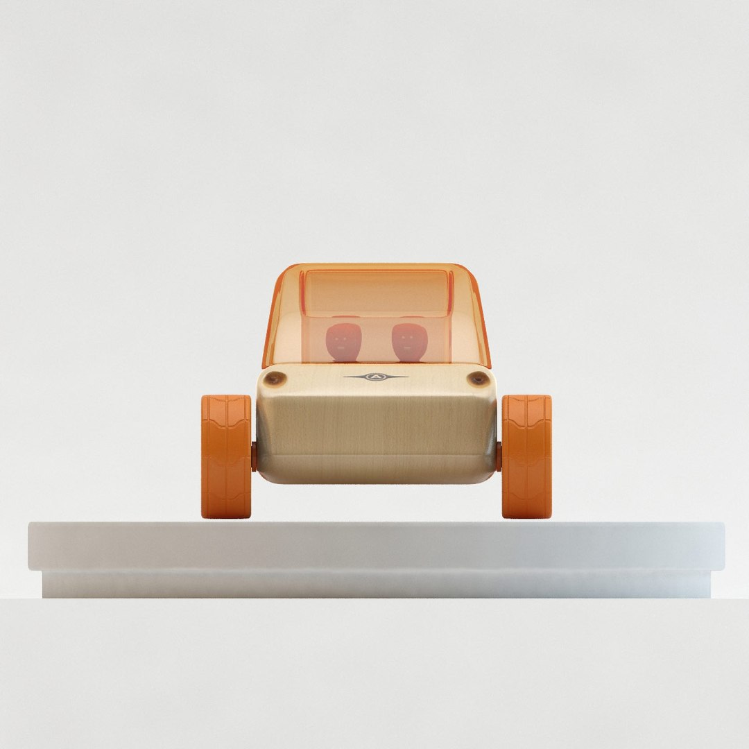 3d model - automoblox a9 city car