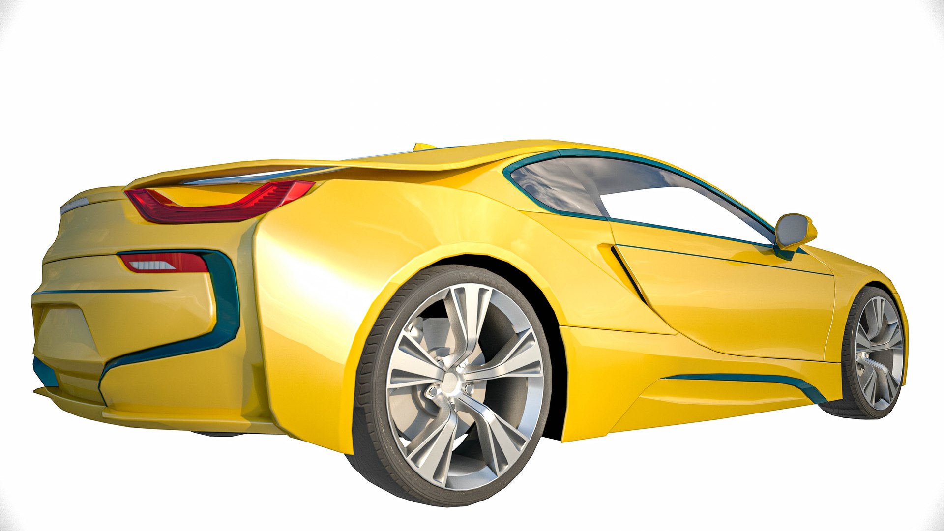 3D Luxury Sports Car Model - TurboSquid 2247725