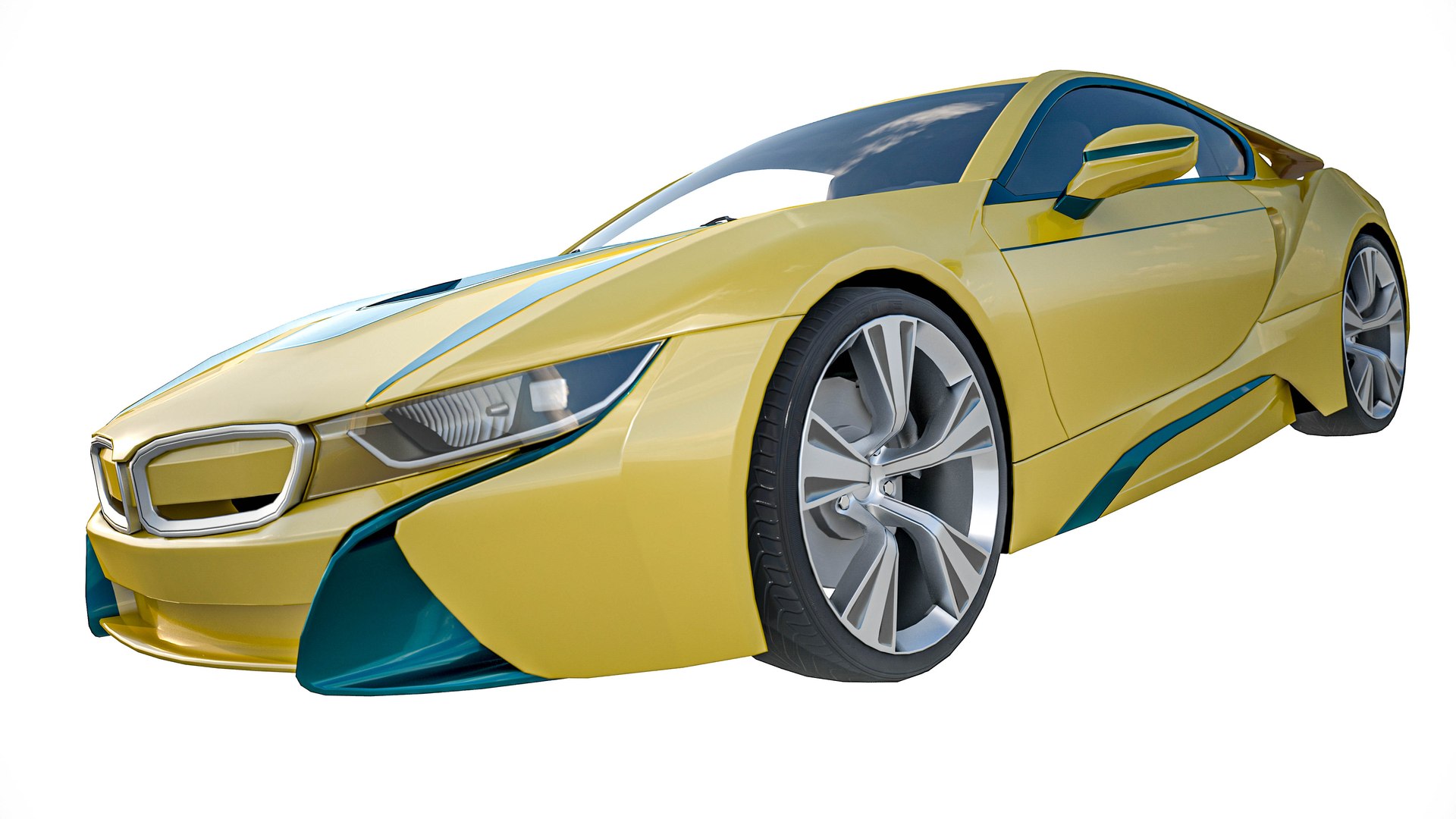 3D Luxury Sports Car Model - TurboSquid 2247725