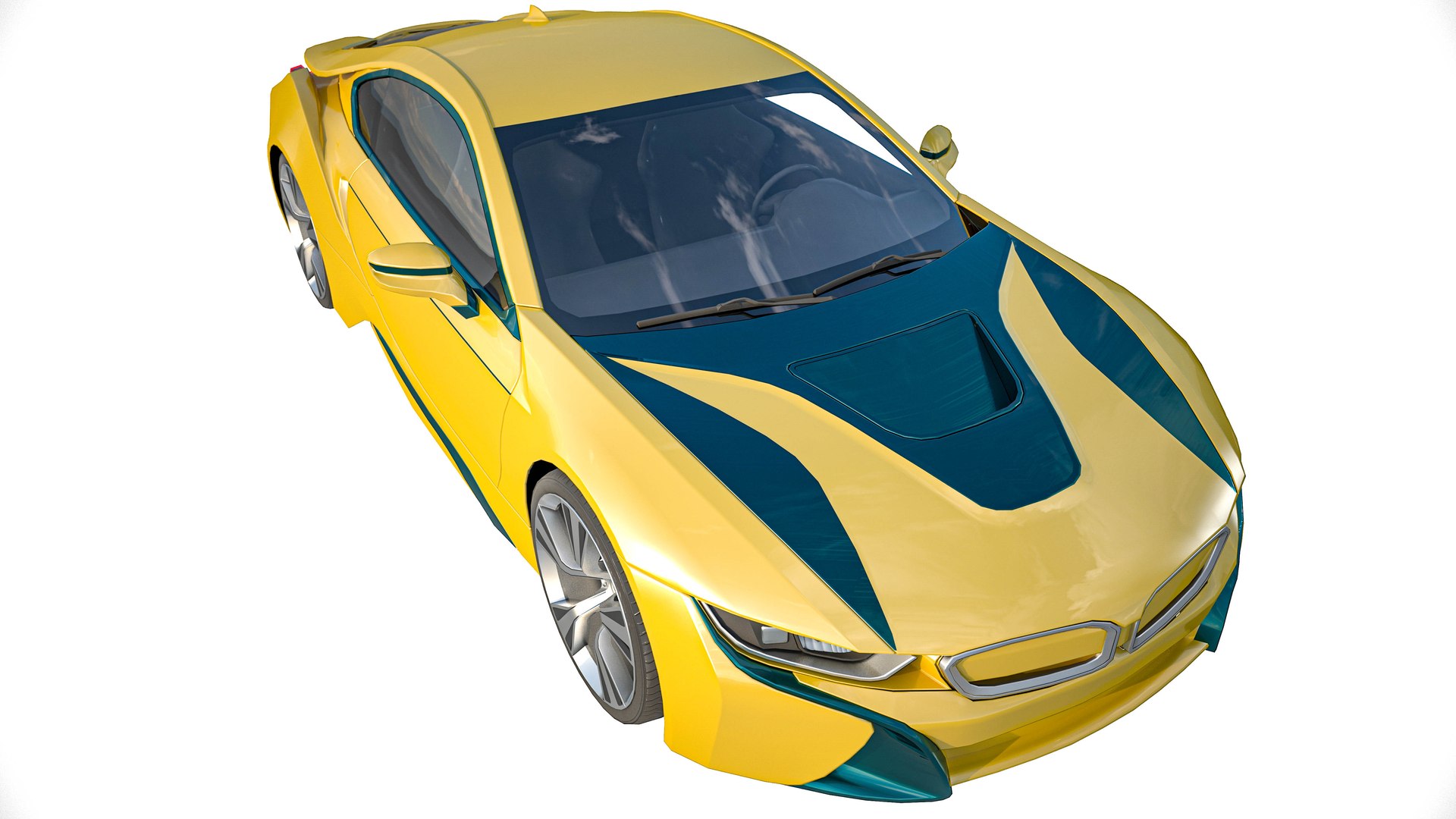 3D Luxury Sports Car Model - TurboSquid 2247725