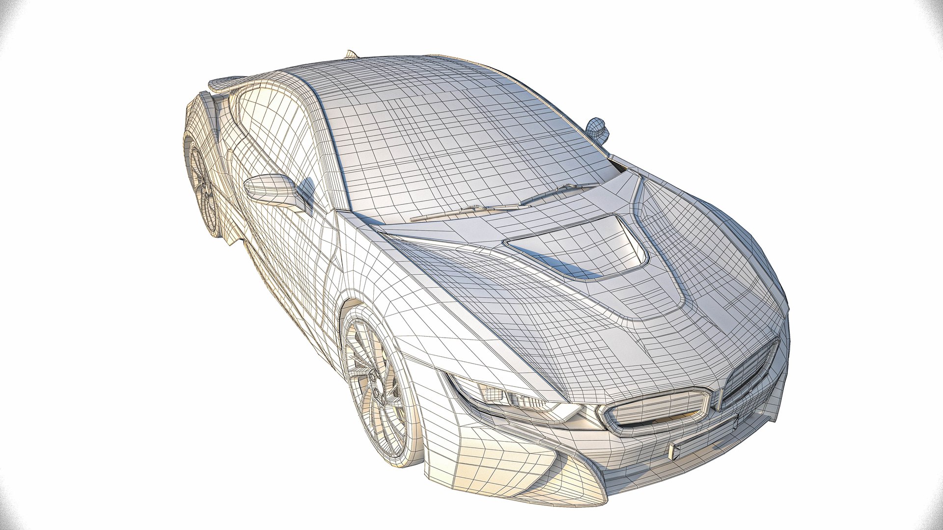 3D Luxury Sports Car Model - TurboSquid 2247725