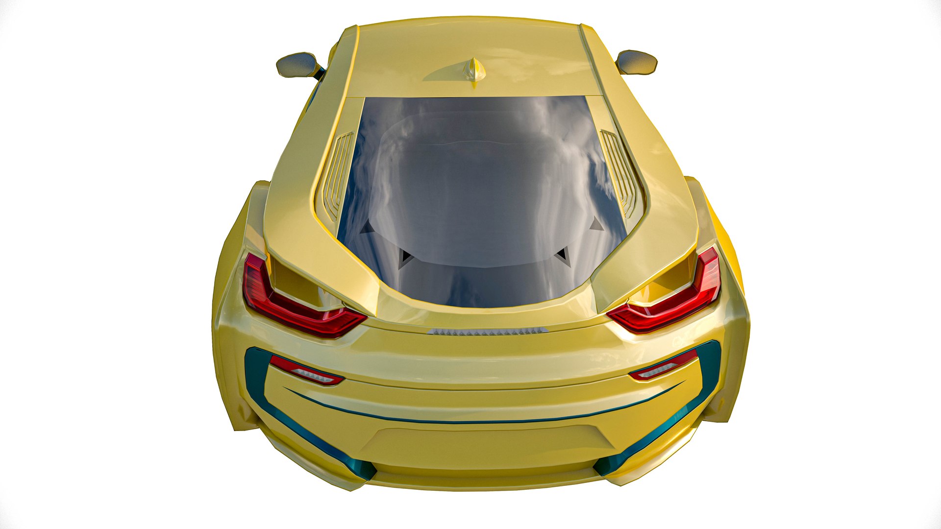 3D Luxury Sports Car Model - TurboSquid 2247725