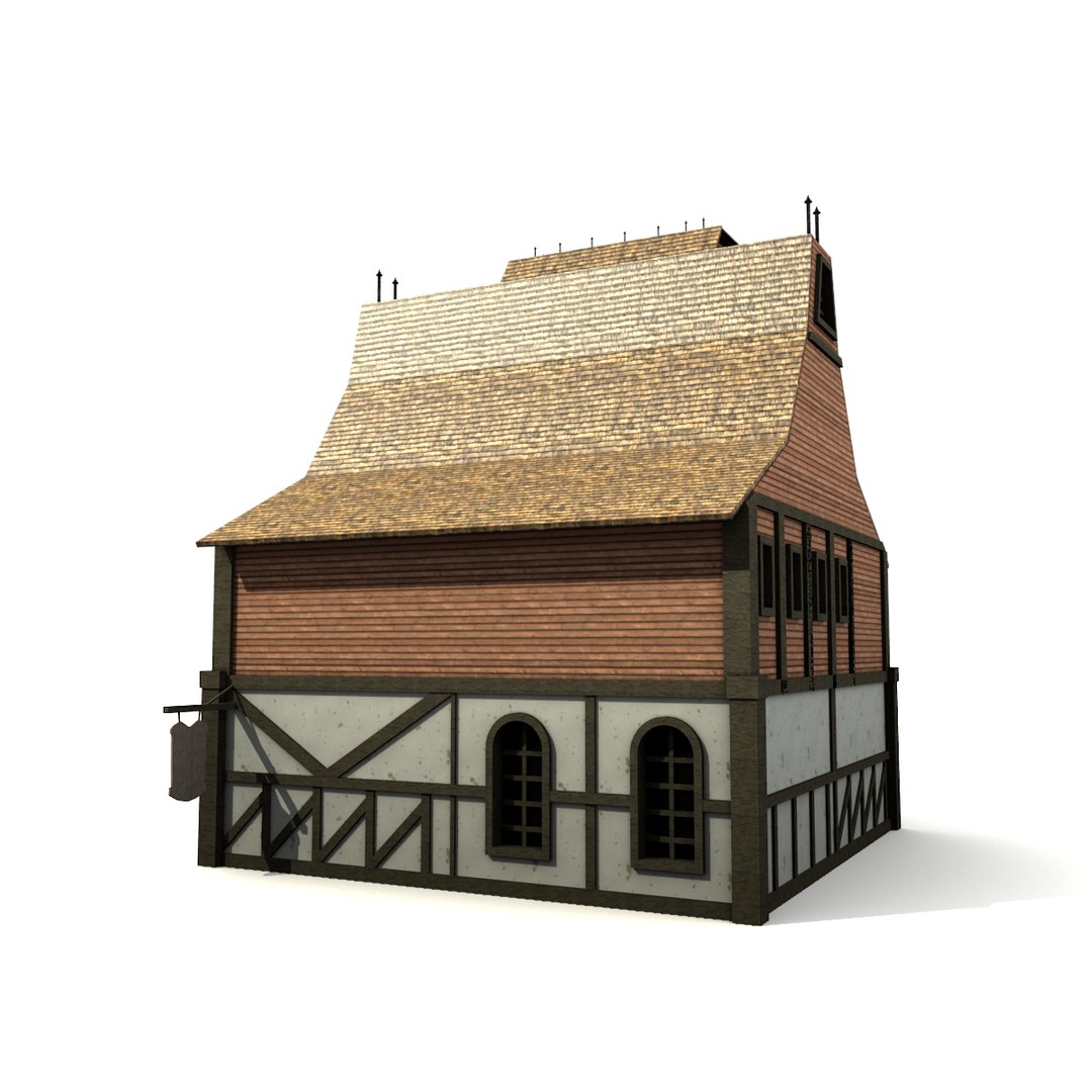 Medieval Buildings Pack 2 Blend