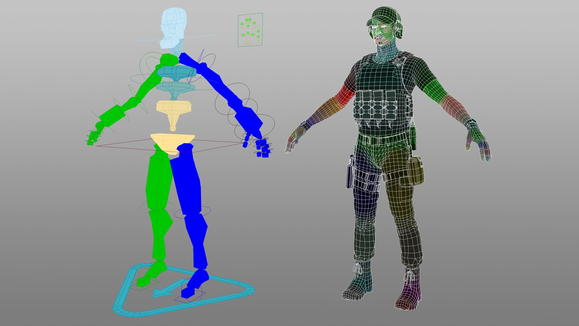 Army man 3D model - TurboSquid 1326640