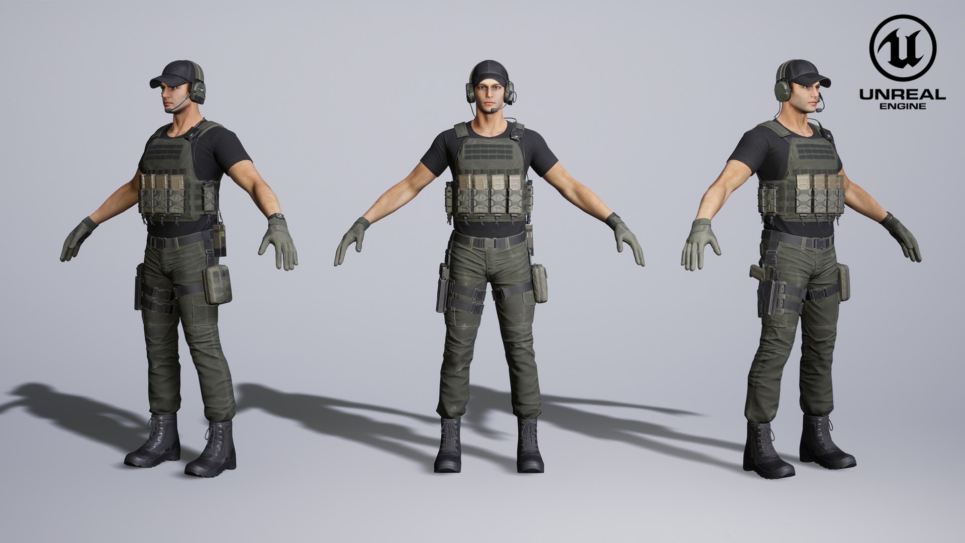 Army man 3D model - TurboSquid 1326640