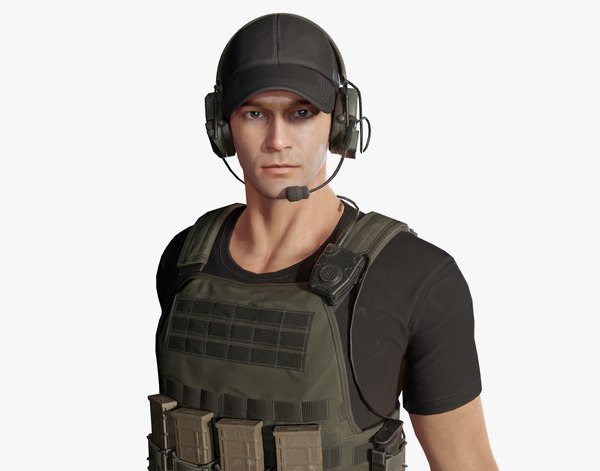 3D army man model - TurboSquid 1349594