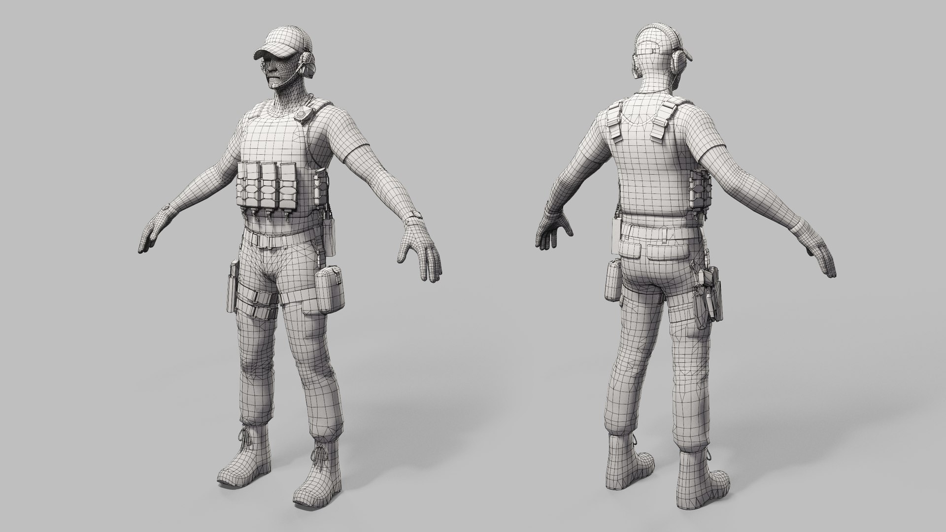 Army man 3D model - TurboSquid 1326640